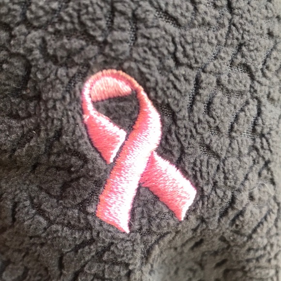 Lady Hagen | Jackets & Coats | Patterned Fleece Pink Ribbon Jacket ...